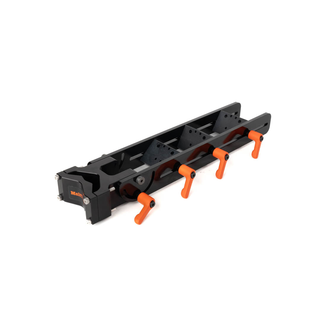 Fixed arm mounts, double, with torch clamp | MeltTools